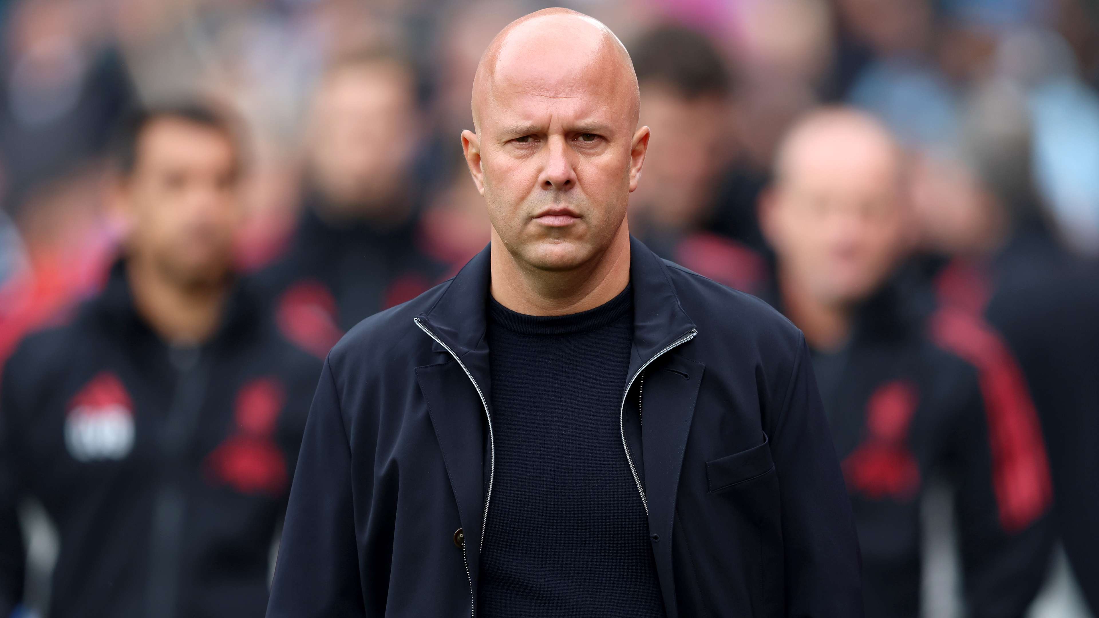 EPL: Arne Slot calls for support from Liverpool fans ahead of Man ...